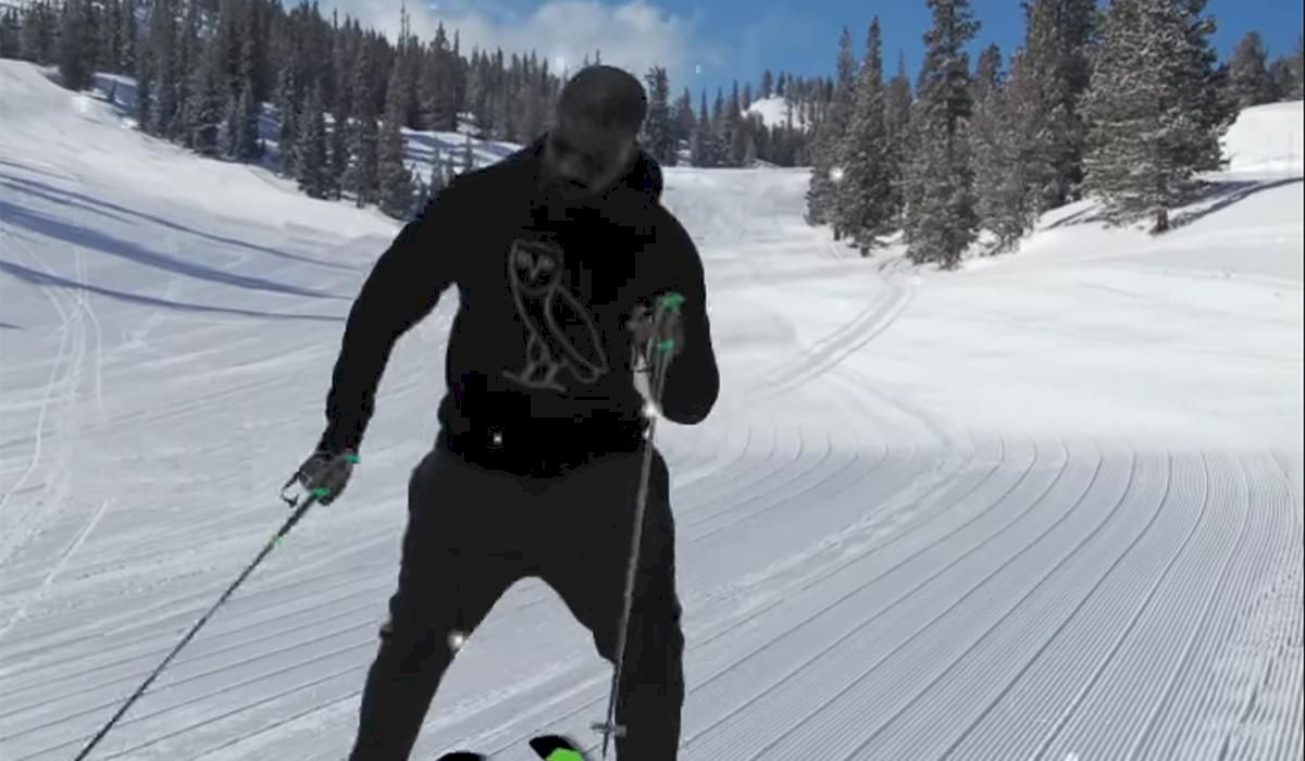 Drake skiing symboliserar allt som är rätt/fel med internet - Åka Skidor